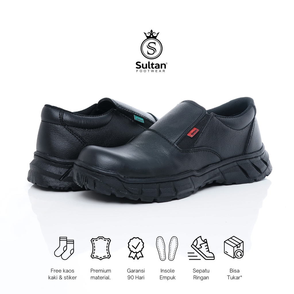 Jual SULTAN FOOTWEAR - Safety Slop Steel toe | Sepatu Kerja Lapangan ...