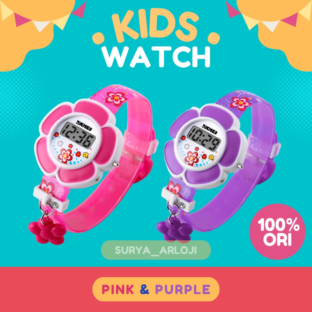 Jual Original SKMEI Jam Tangan Anak Anak Kecil Cewek Perempuan Jam ...
