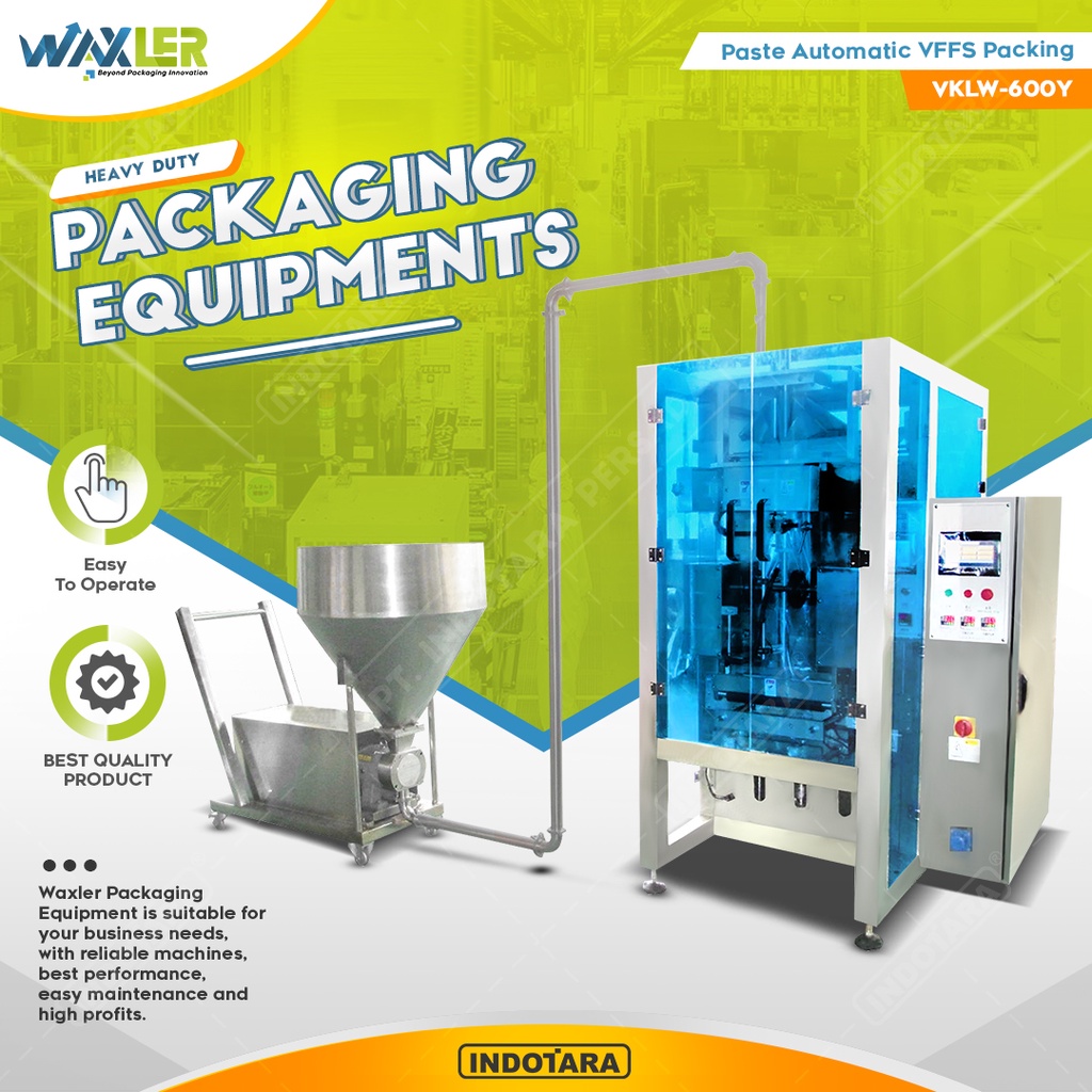 Jual Mesin Pengemasan Pasta Otomatis Waxler VKLW-600Y | Shopee Indonesia
