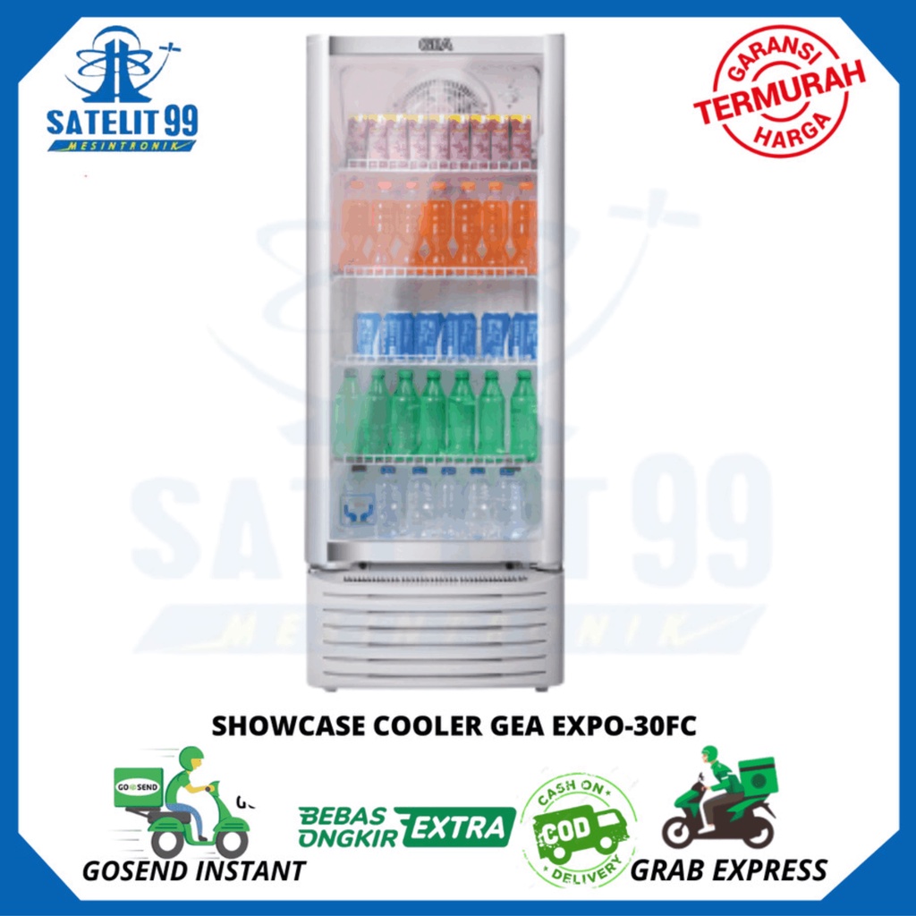 Jual Lemari Pendingin Minuman, SHOWCASE COOLER GEA EXPO-30FC | Shopee Indonesia