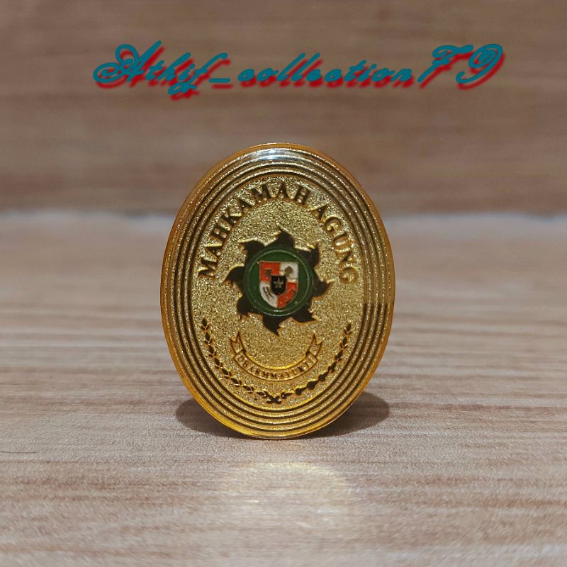 Jual Pin Mahkamah Agung Magnet Lapisan Resin Lencana Mahkamah Agung Pin MA | Shopee Indonesia