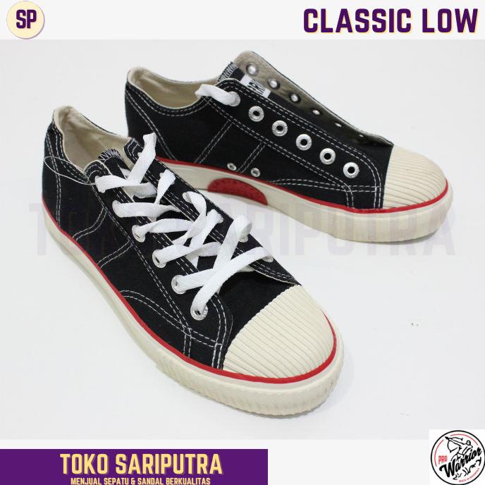 Jual Sepatu Boot Pria Sepatu Warrior Classic High Low / Sepatu Sekolah ...