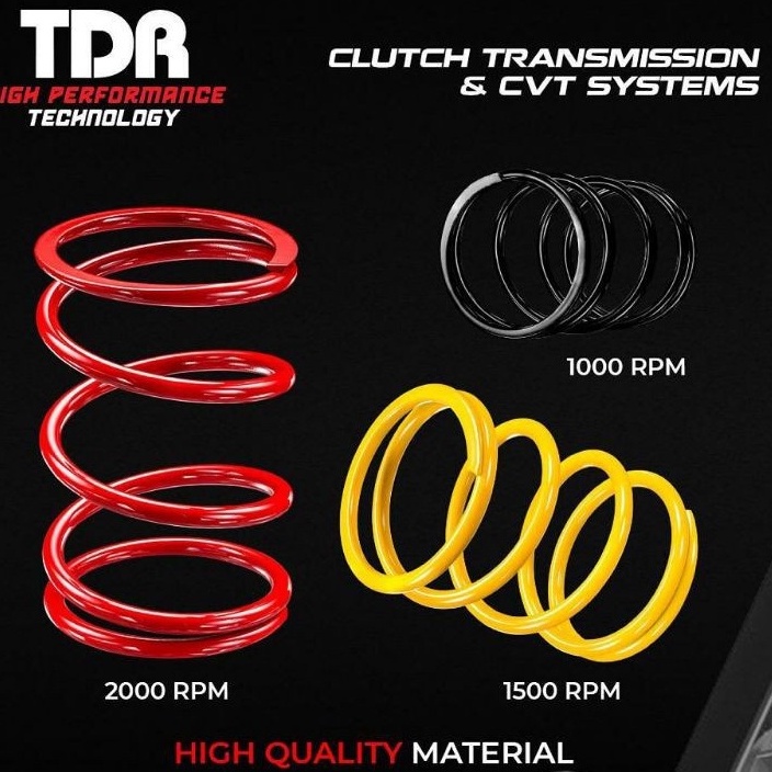 Jual per cvt racing percvt TDR 100% racing per CVT TDR 1500rpm 1000rpm ...