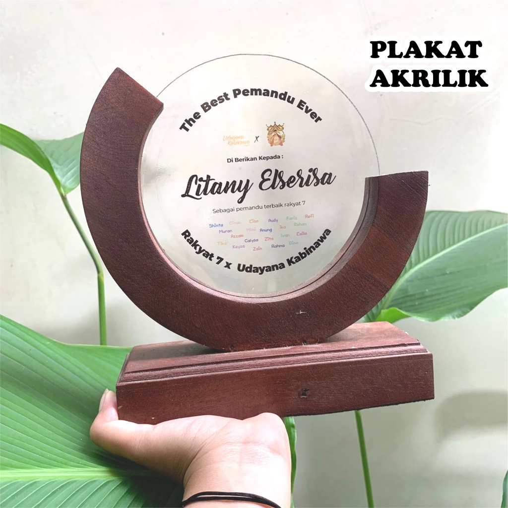 Jual Plakat Kayu Plakat Akrilik Vandel Kayu Aesthetic | Shopee Indonesia