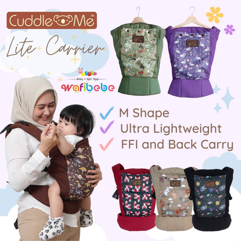 Jual Cuddle Me Lite Carrier Gendongan Bayi Ergonomis SSC Original Motif ...