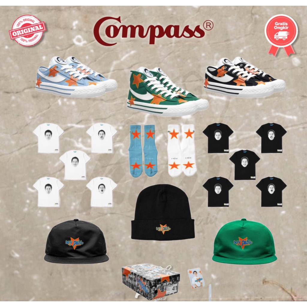 Jual Compass x Boy Pablo [100% ORIGINAL] | Shopee Indonesia