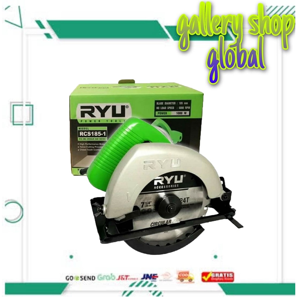Jual MESIN SIRCULAR SAW RYU RCS 185-1 - MESIN CIRCLE RYU 7"- RYU RCS ...