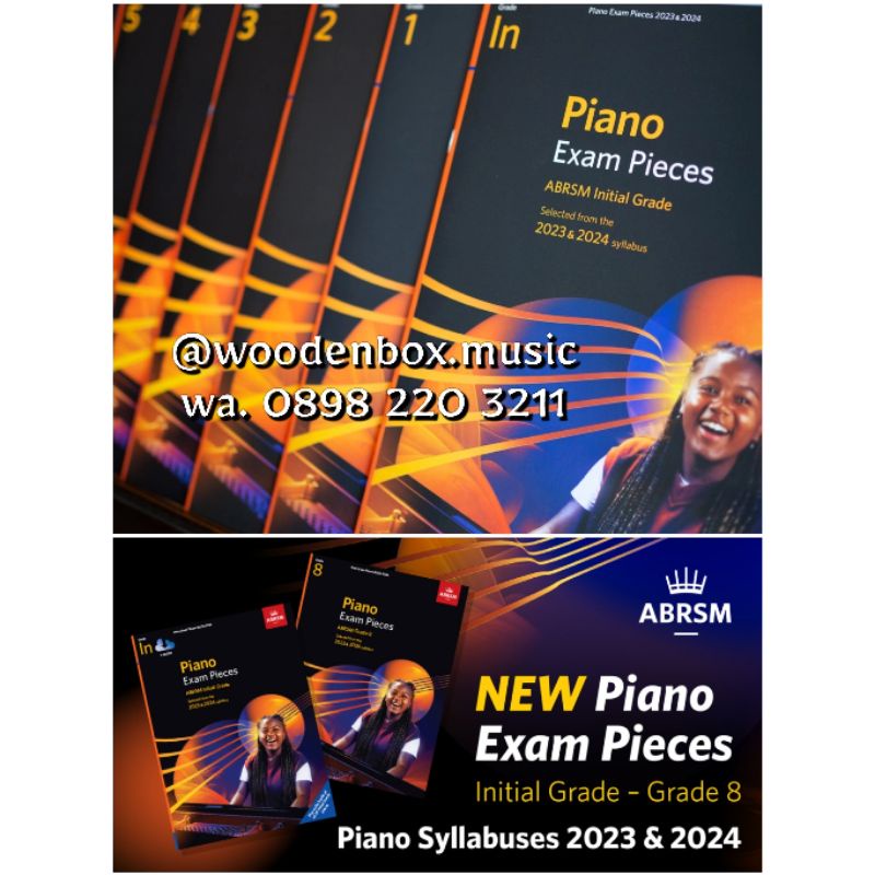Jual Piano Exam Pieces 2023 2024 ABRSM Buku Ujian Royal | Shopee Indonesia