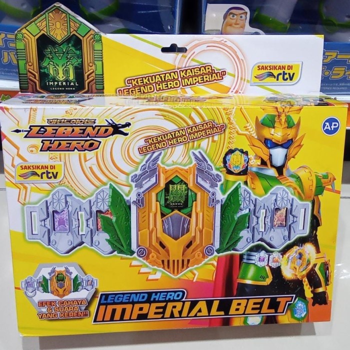 Jual Legend Hero Imperial Belt Ganwu & Hadon Original / Mainan Robot ...