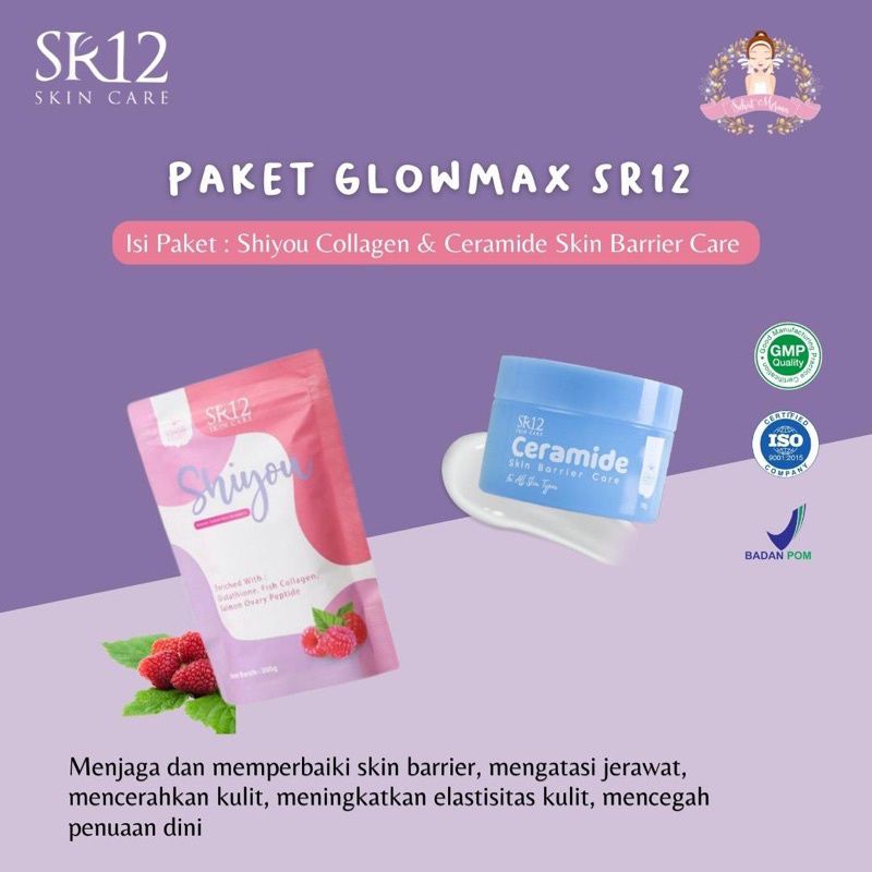 Jual Sr12 Paket Glowmax - Glowing Maximal Luar Dan Dalam Nutrisi Kulit ...