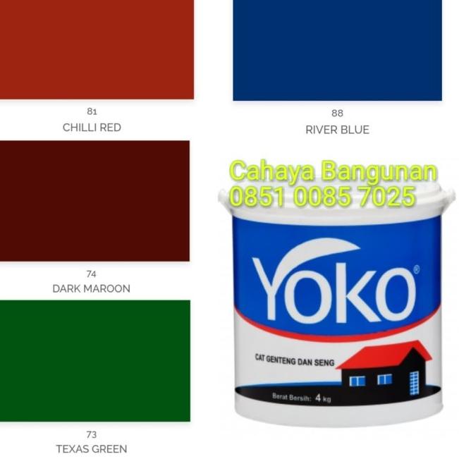 Jual Avian YOKO ROOF Cat Genteng Seng Grc Asbes Lapangan Kaleng Galon ...