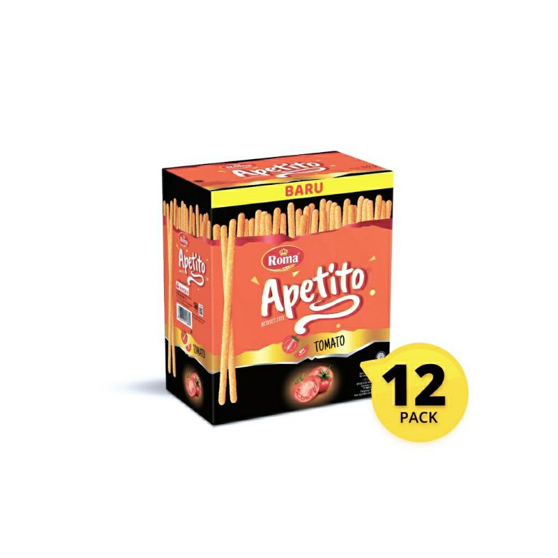 Jual Roma apetito tomato & sour cream box 12 sachet @222gr | Shopee ...
