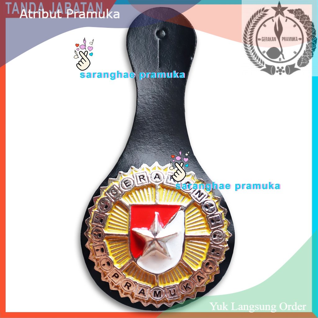 Jual Tanda Jabatan Pramuka Mahir Dasar Penegak Tumpuk Tiga Berkualitas ...