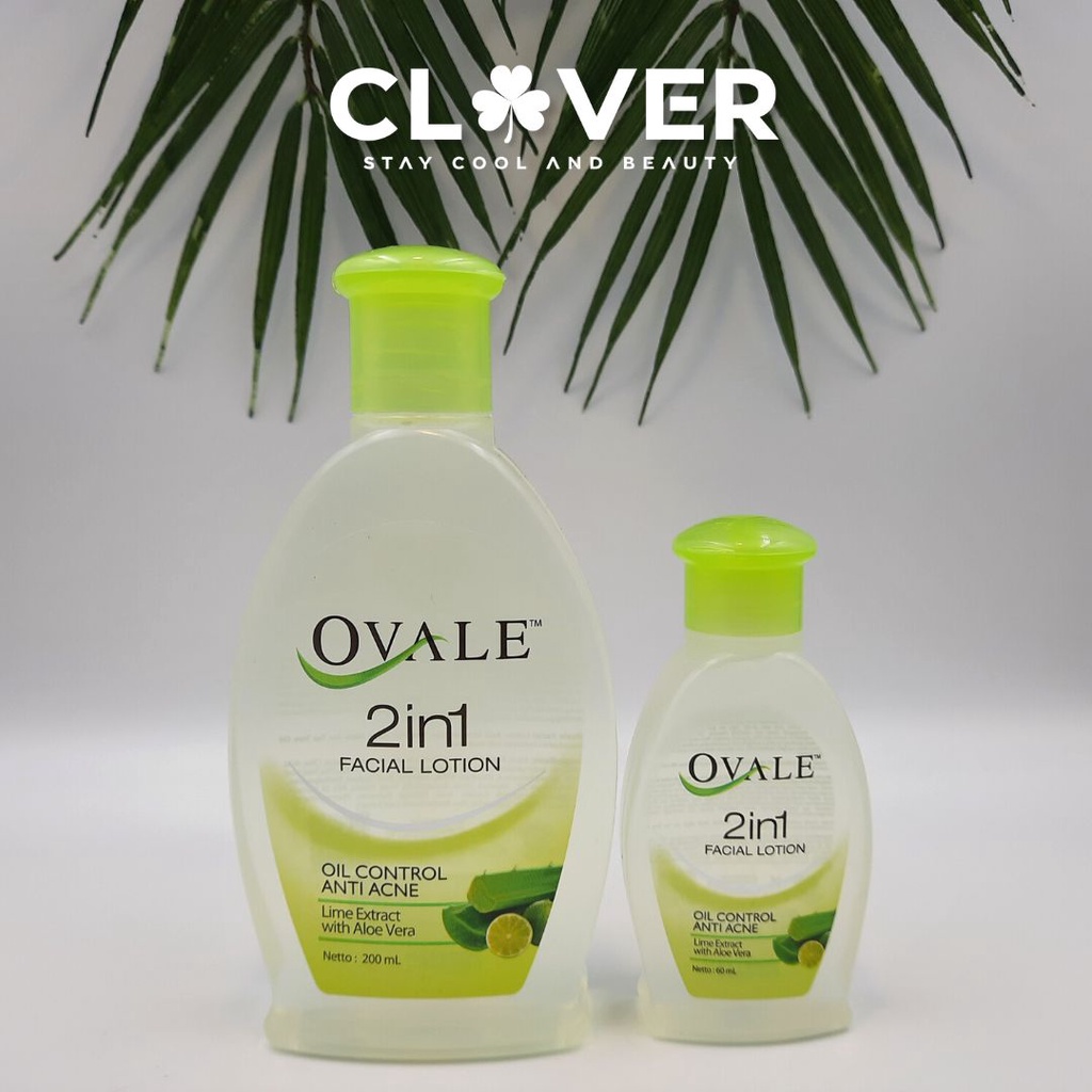 Jual OVALE 2IN1 FACIAL LOTION ANTI ACNE | Shopee Indonesia