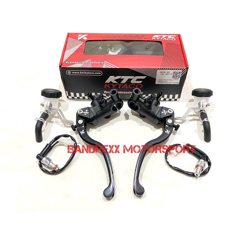 Jual Master Rem KTC-Kytaco Evo ANB Set Kanan Kiri +Switch Rem For Nmax-Xmax-PCX 150-ADV 150 ...
