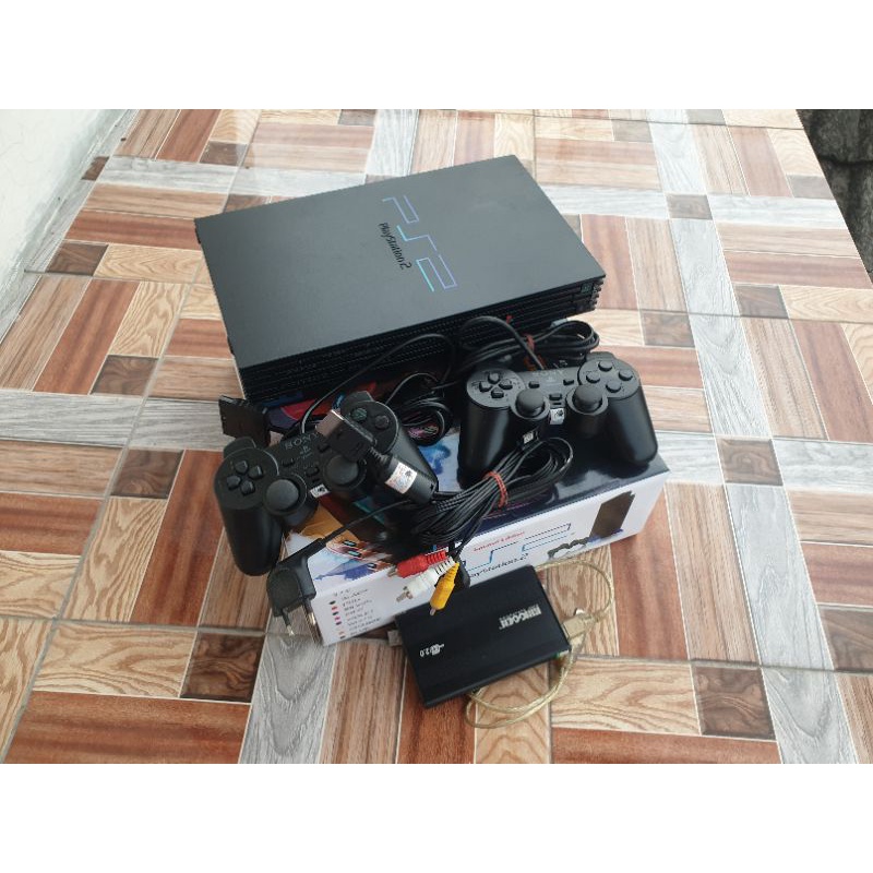 Jual PS2 PS 2 PLAYSTATION 2 FAT SECOND HARDISK LUAR 100 JUDUL GAME ...