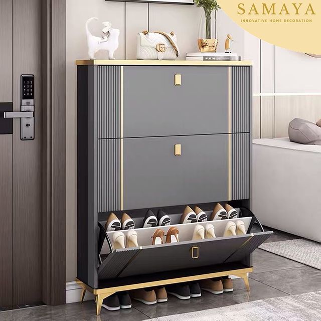 Jual Rak Sepatu Kayu | Lemari Sepatu | Lemari Kabinet Kayu Minimalis ...