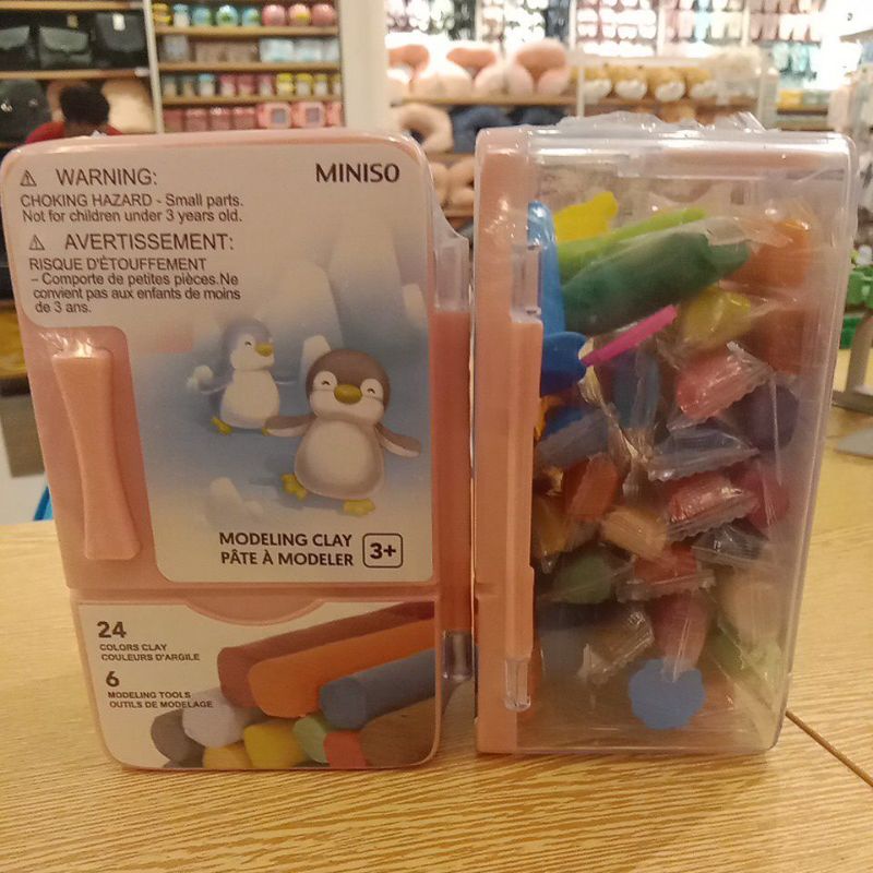 Jual Miniso Modeling Clay 24 Colors / Mainan Malam | Shopee Indonesia