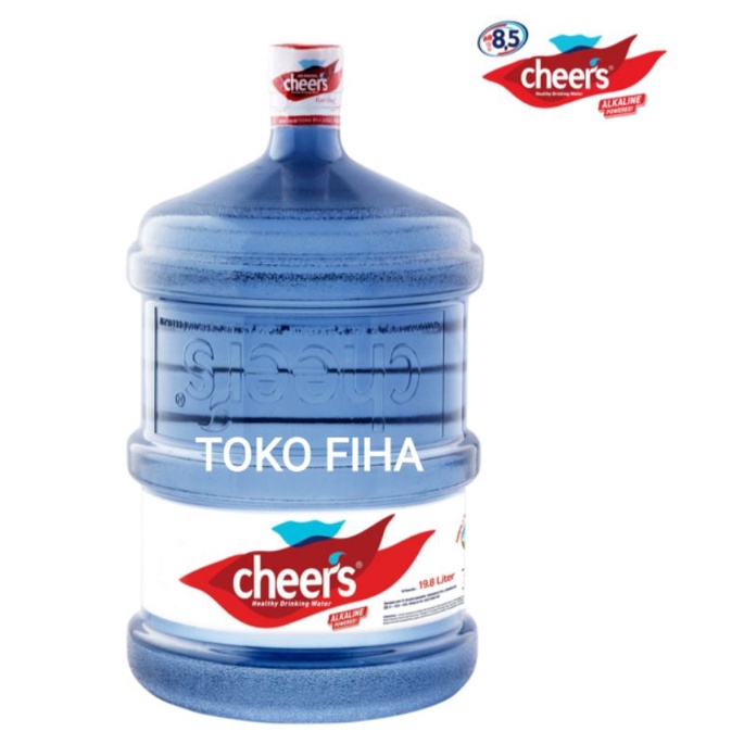 Jual Cheers Alkaline Powered 8.5 | Galon 19.8 Liter | Shopee Indonesia