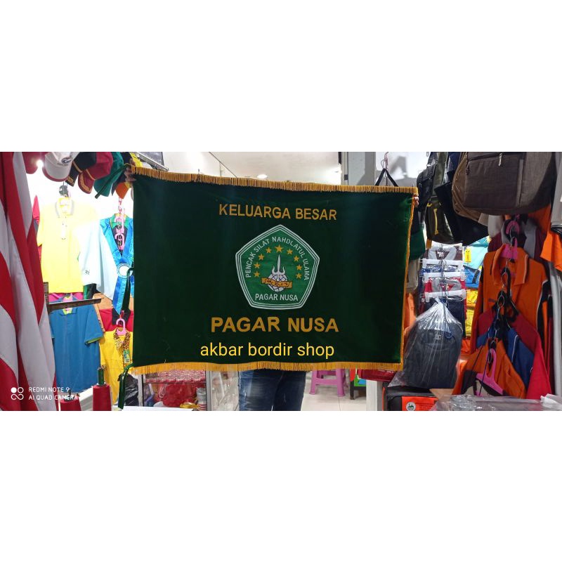 Jual BENDERA PATAKA PAGAR NUSA/BENDERA CUSTOM/BENDERA BORDIR | Shopee ...
