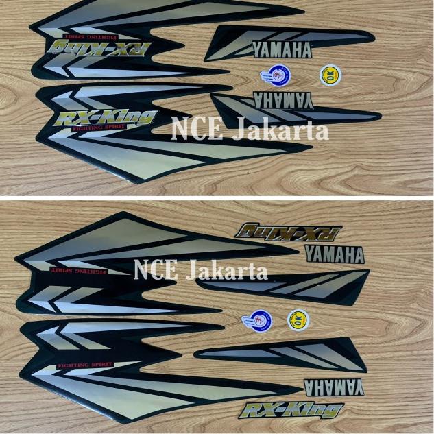 Jual PAKET STIKER STRIPING EMBLEM RX KING 2002 HIJAU BOTOL | Shopee ...