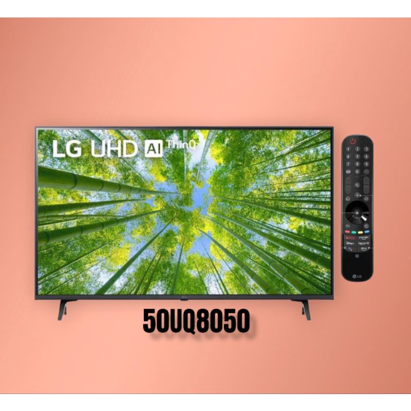 Jual LG 50UQ8050 4K UHD SMART LED TV 50 Inch 50UQ8050PSB 50UQ 8050 | Shopee Indonesia
