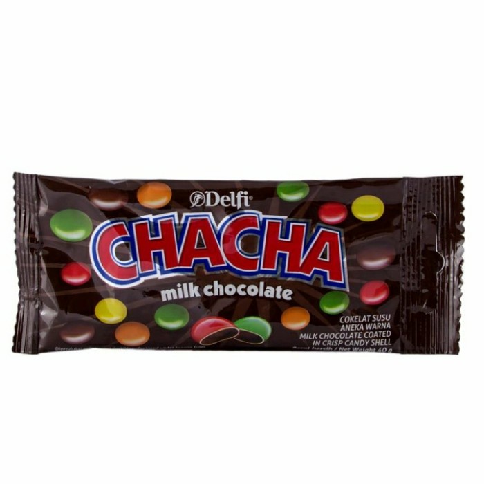 Jual ChaCha Milk Chocolate 40 g | Cha Cha Permen isi Coklat Susu ...