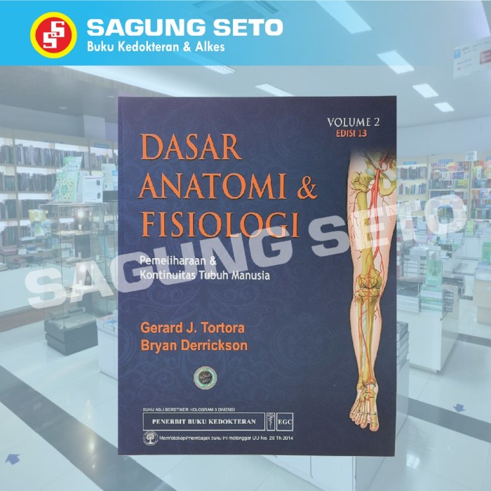 Jual Bku Dasar Anatomi Dan Fisiologi Tortora Vol 2 Edisi 13 | Shopee Indonesia