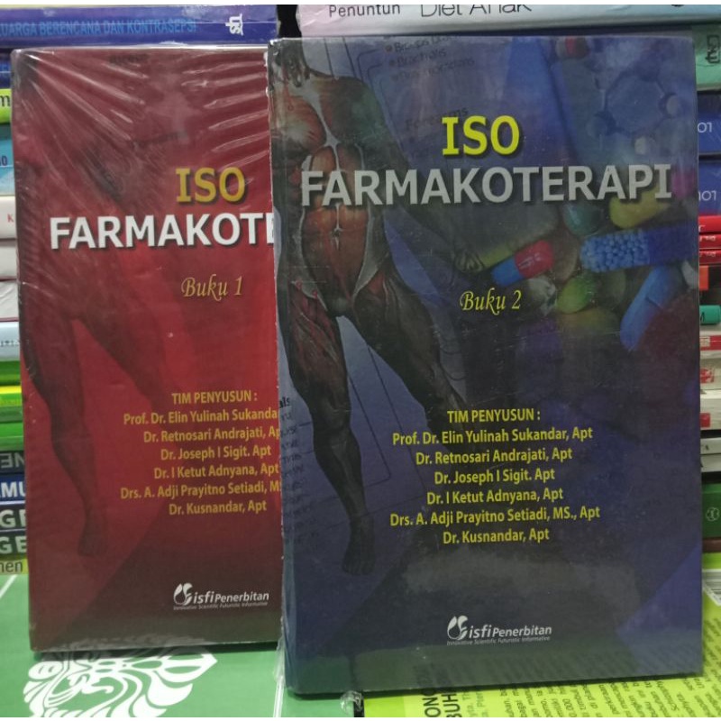 Jual SATU PAKET BUKU ISO FARMAKOTERAPI JILID 1,2 ( READY STOCK) | Shopee Indonesia