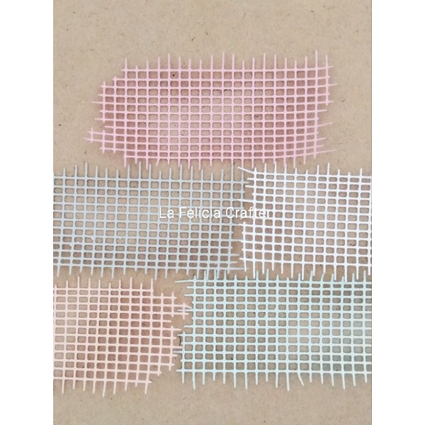 Jual Die cut Pola Mesh Jaring Net Untuk Hiasan Journal Burjo/Kartu ...