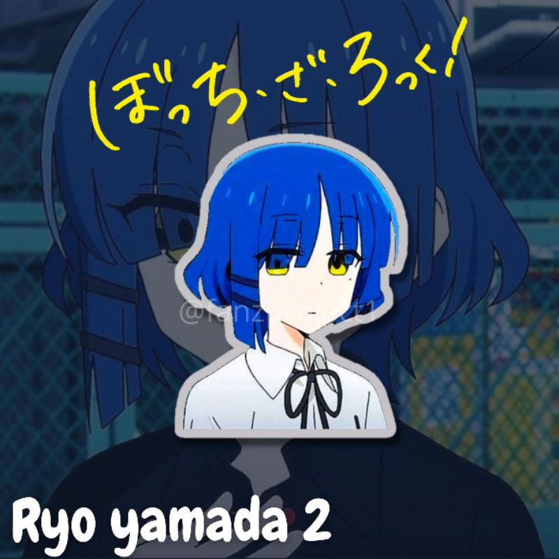 Jual STICKER ANIME RYO YAMADA BOCCHI THE ROCK! (WATERPROOF) | Shopee ...