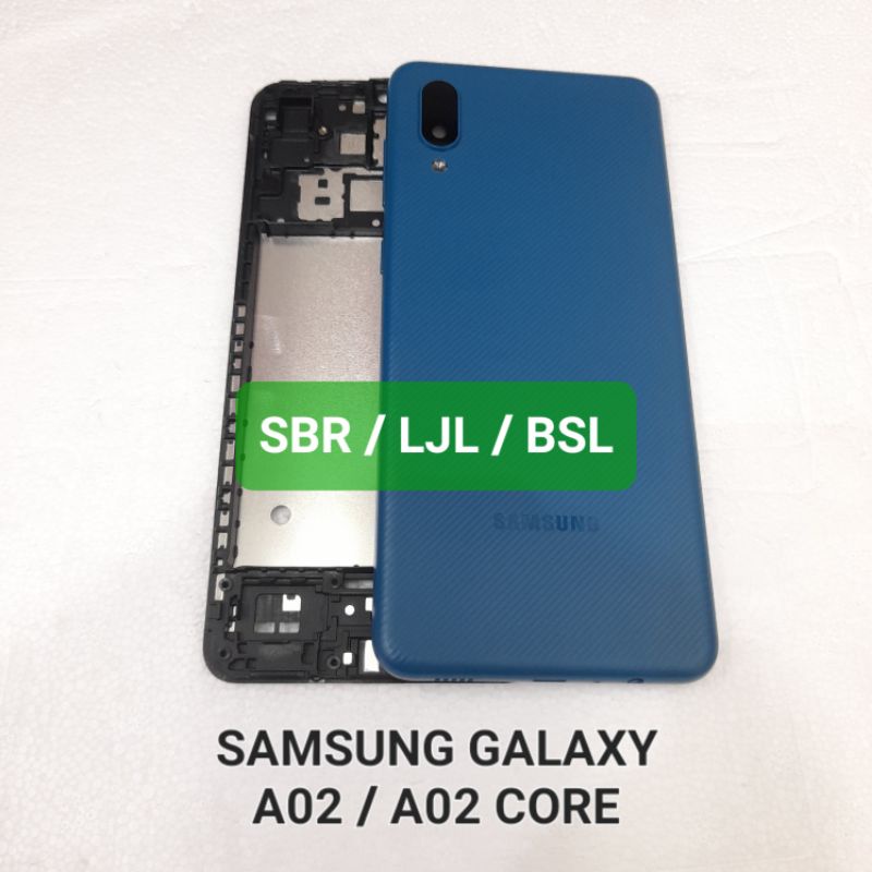 Jual kesing housing casing full set samsung galaxy a02 / a02 core frame ...