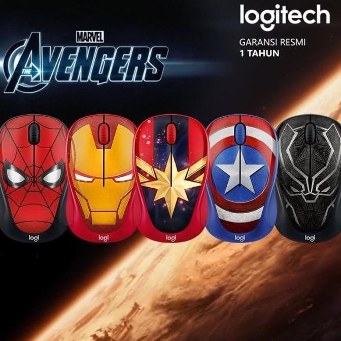Jual Mouse Wireless Logitech M238 Marvel Collection Storwilgea | Shopee ...