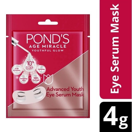 Jual Ponds Age Miracle EYE Serum Mask 4g | Shopee Indonesia
