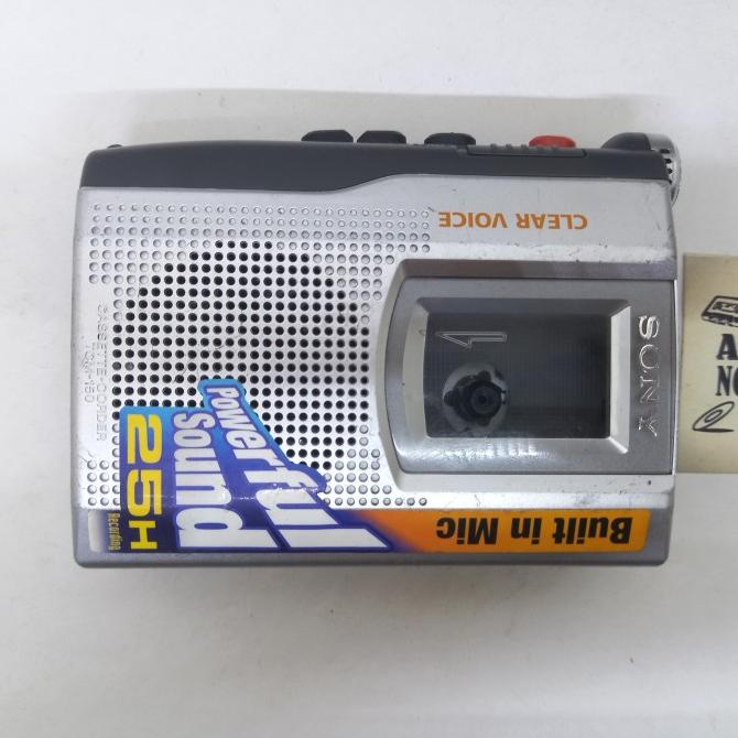 Jual Walkman Sony Tcm-150 Tape Player Kaset Pita Recorder Mini Portable ...