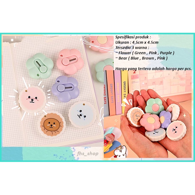 Jual Cutter Mini Cutter Pemotong Kertas Cutter Mini Lucu Cutter Lucu ...