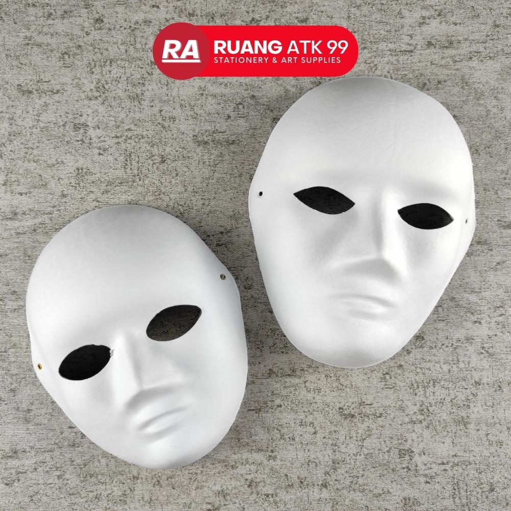 Jual Artist Paper Mache Painting Mask Topeng Lukis Kertas Bentuk Male ...