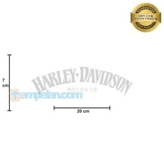 Jual STIKER HARLEY-DAVIDSON MOTOR CO WHITE (M) | Shopee Indonesia