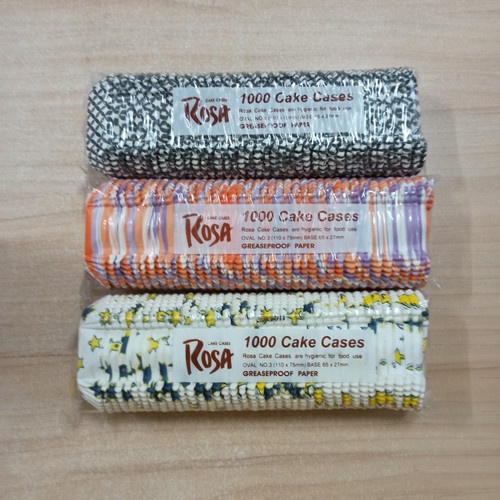 Jual Cake Cases Rosa Motif 12,5cm 1Slop[1000pcs] | Shopee Indonesia