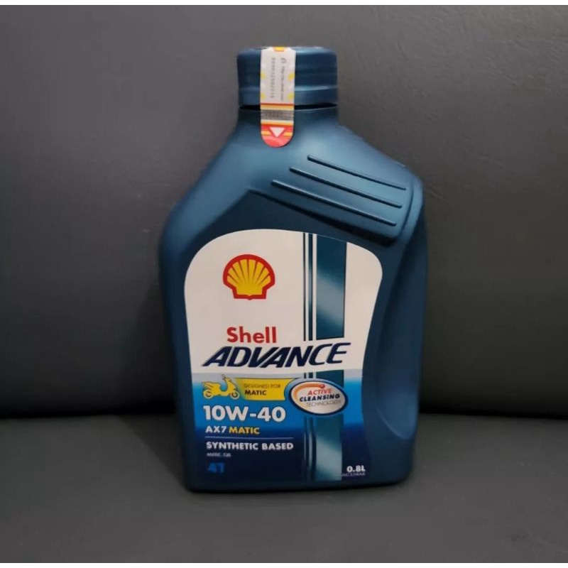 Jual Oli Shell Advance AX7 800ML Oli Shell Matic AX7 0.8L ORIGINAL ...