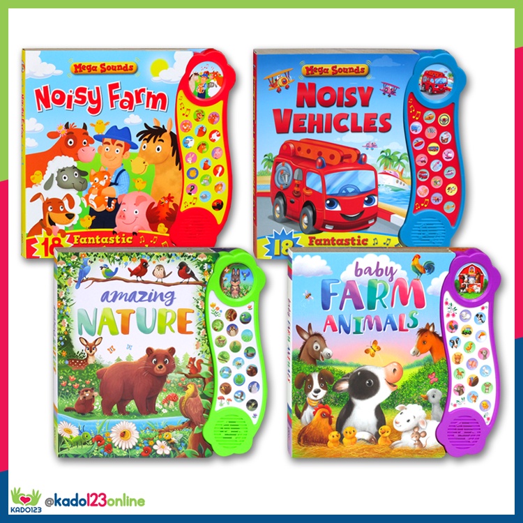 Jual Mega Sounds Board Book with 18 Fantastic Sounds (KD) | Shopee ...
