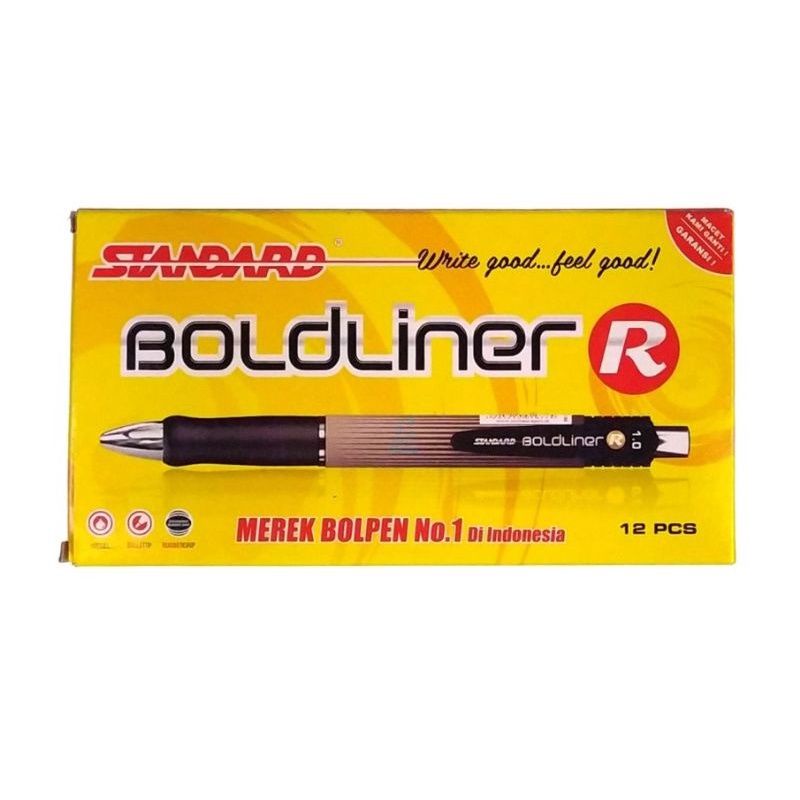 Jual Signatur Pen BOLDLINER R 1.0 Standard Pen Bolpen Pulpen Tanda ...