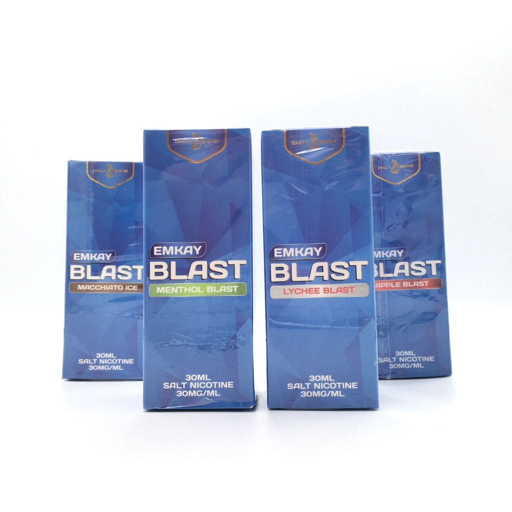 Jual Emkay Blast Series Salt Nic 30ML by Emkay - Liquid | Shopee Indonesia