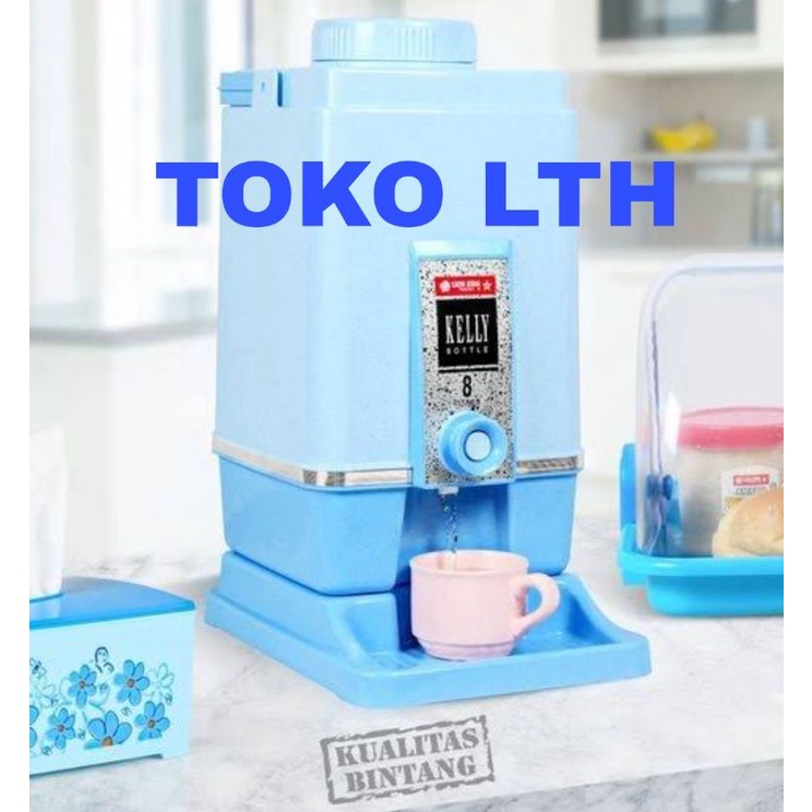 Jual KELLY DRINK JAR BOTTLE 5 6 8 10 LITER LION STAR DISPENSER KRAN TEMPAT MINUMAN SEGI | Shopee ...