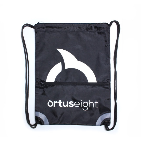 Jual TAS STRING BAG ORTUSEIGHT LOGO BIG 100% ORIGINAL (Black White ...