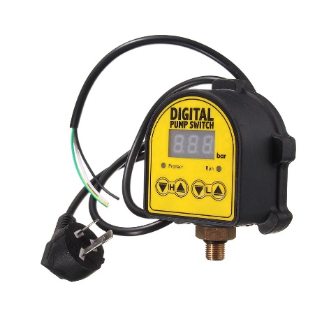 Jual Pompa Air & Aksesoris Otomatis 220V Digital LCD Dispalywater Pompa ...