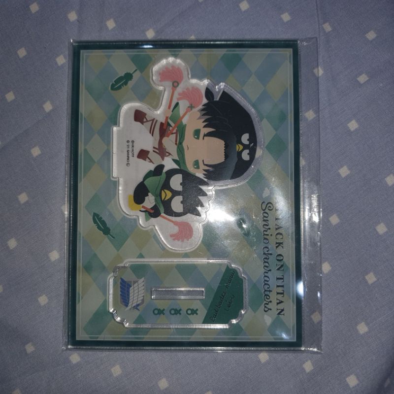 Jual SANRIO X ATTACK ON TITAN DIORAMA ACRYLIC STANDEE LEVI ACKERMAN ...