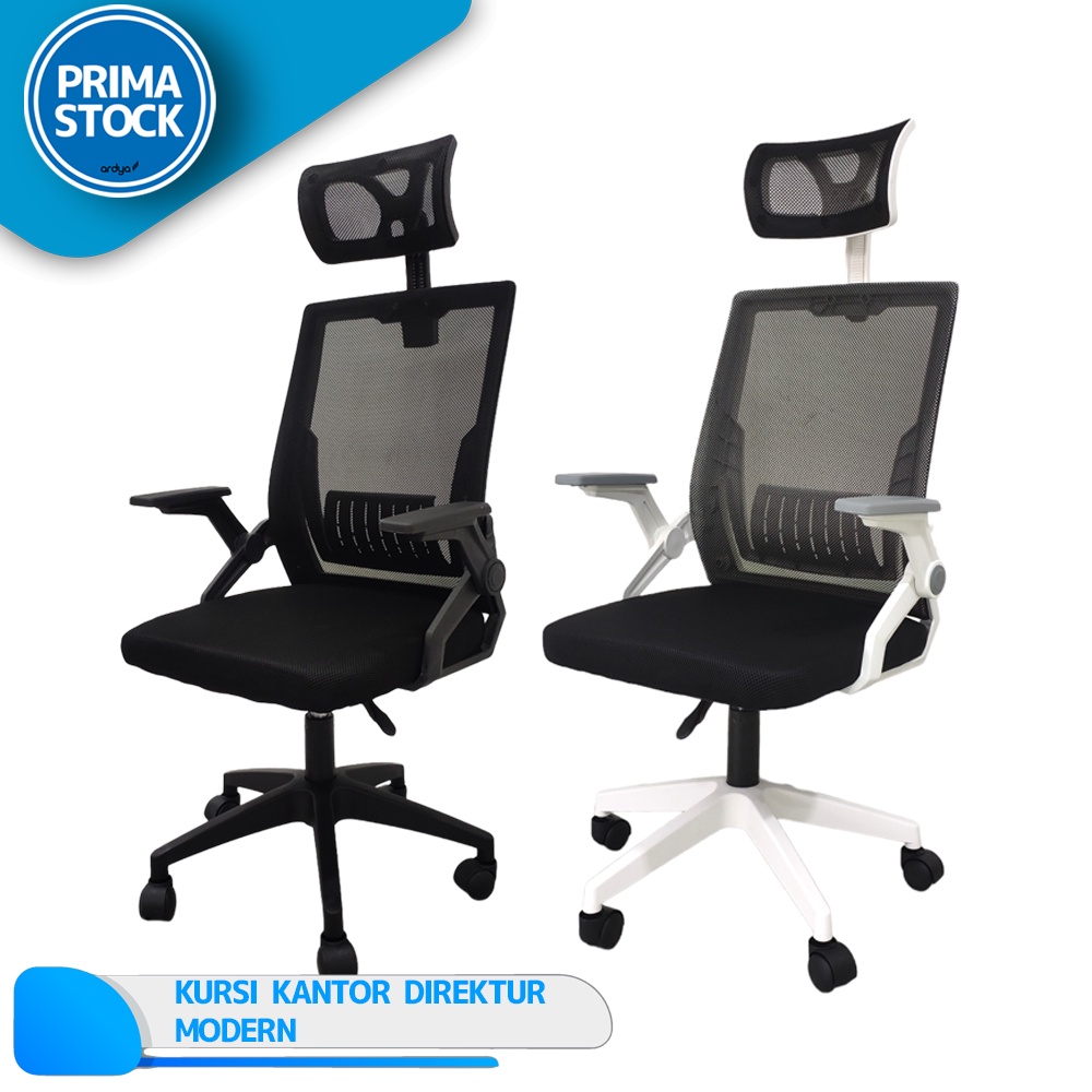 Jual KURSI KANTOR MINIMALIS DIREKTUR MANAGER OFFICE JARING MESH MODEL ...