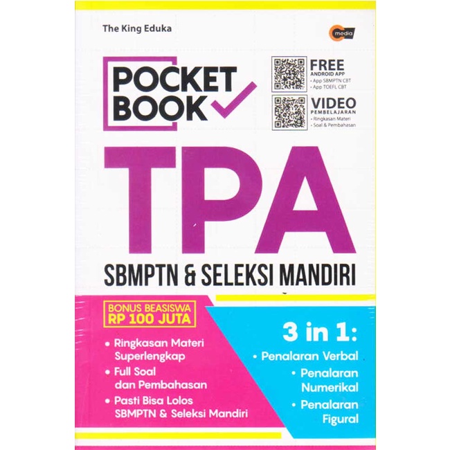 Jual Buku Rumus SMA Pocket Book TPA Sbmptn & Seleksi Mandiri | Shopee Indonesia