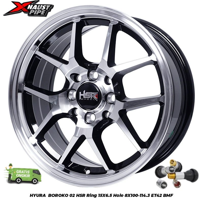 Jual velg mobil hsr hyura boroko ring 15 buat brio agya ayla calya sigra | Shopee Indonesia